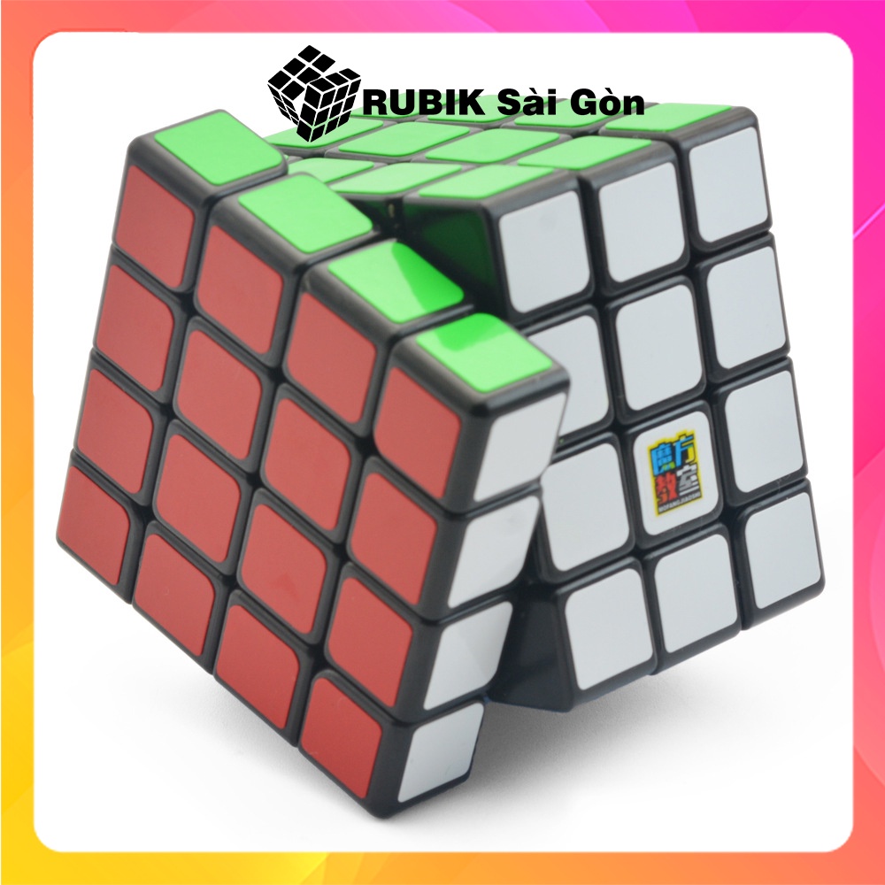 Rubik Black Border 4x4 Moyu Meilong Rubic Beautiful Smooth Rotation Cube Intellectual Toy Price ...