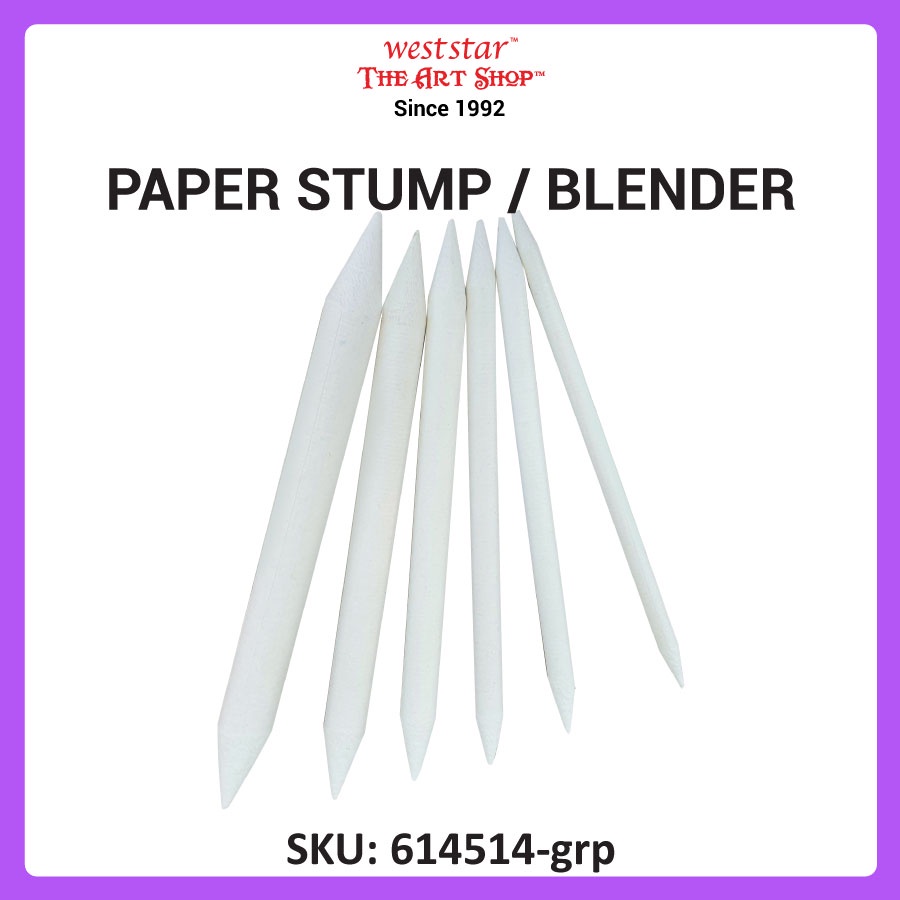 [WESTSTAR] Paper Stump / Paper Blender / Blending Stumps for Pastel ...