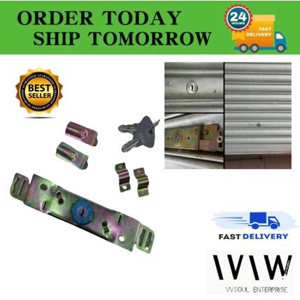 Roller Shutter Center Door Lock Replace Grille Rodar Shuter | Shopee ...