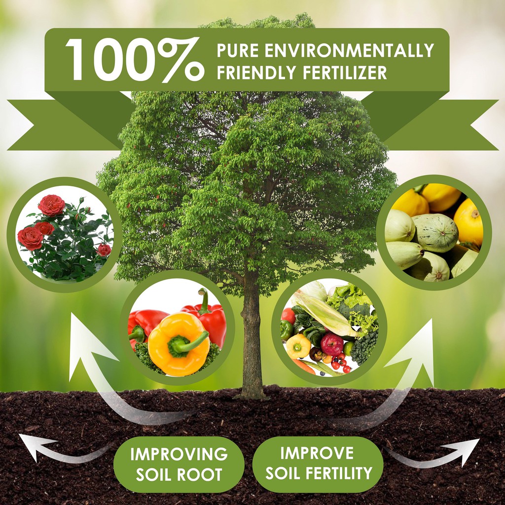 BIOACTIVE Organic Liquid Fertilizer 5Litre Baja Organik Cecair/ MILAGRO ...