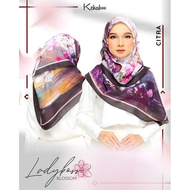 KEKABOO | New Release 😍 Tudung Bawal Kekaboo Ladyboss Blossom | Bidang ...