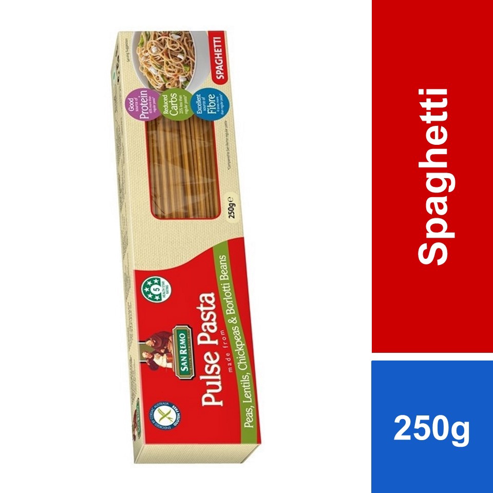 San Remo Pulse Pasta Spahetti 250g | Shopee Malaysia
