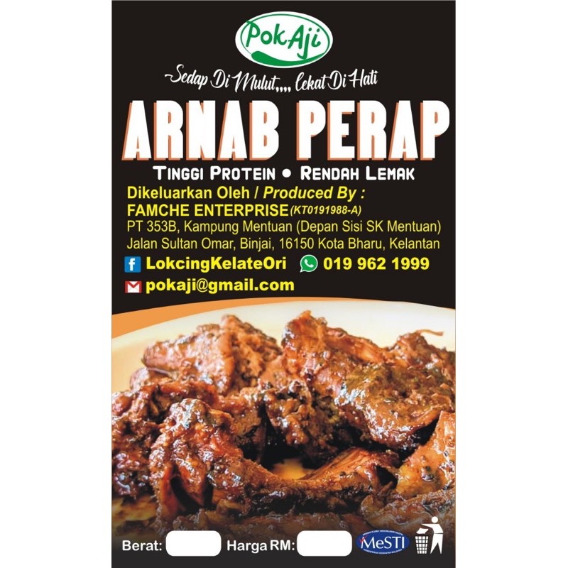 Daging Arnab Perap [500g] | Shopee Malaysia