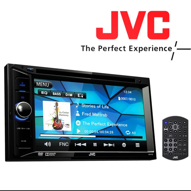 JVC KW V12 DVD/CD/USB Receiver with 6.2-inch WVGA Touch Panel Monitor | Shopee Malaysia