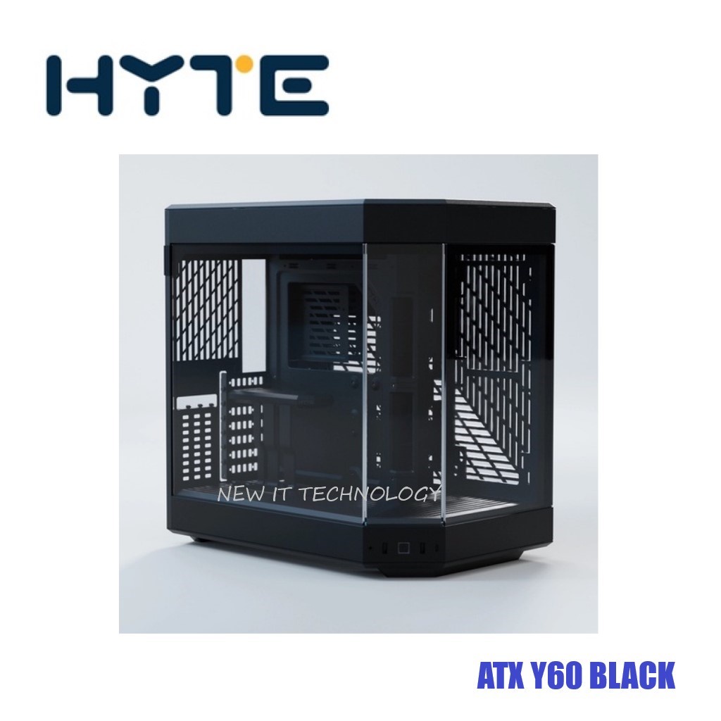 HYTE Y60 DUAL CHAMBER TG Mid-Tower ATX DESKTOP PC CHASSIS CASING WITH ...