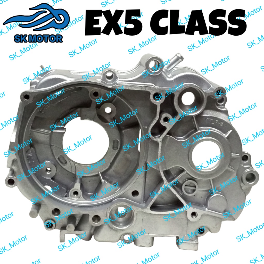 Honda EX5 CLASS 1 110 Crankcase Left Kiri Casing Kotak Engine Inner ...