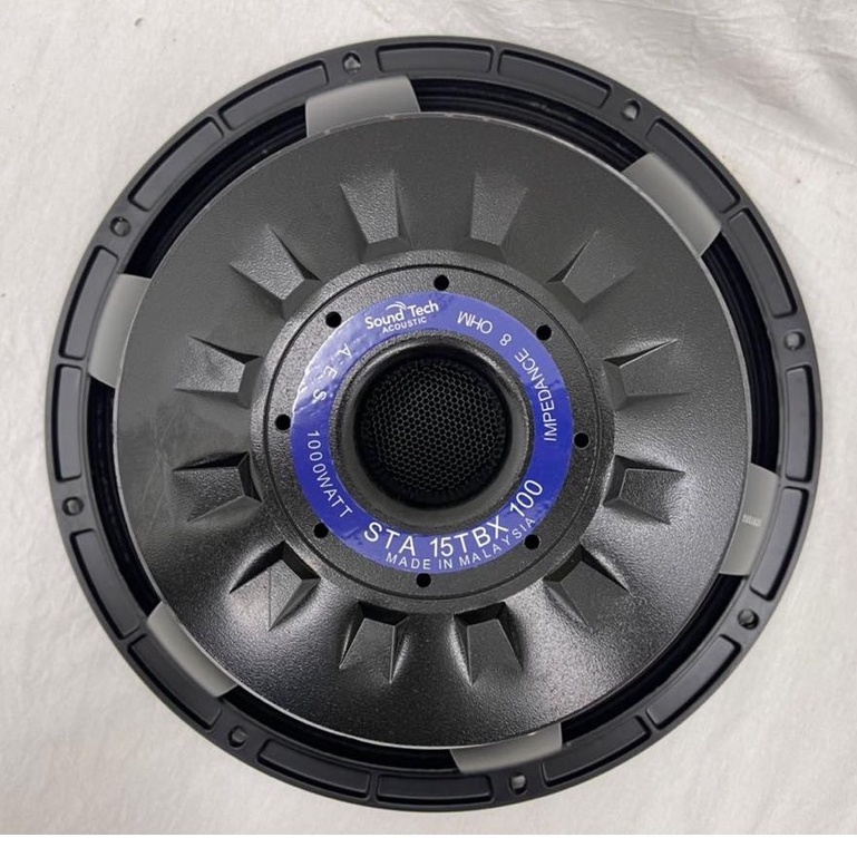 SOUNDTECH NEW MODEL STA15-TBX100 / STA15 15INCH SPEAKER DRIVER 1000W ...