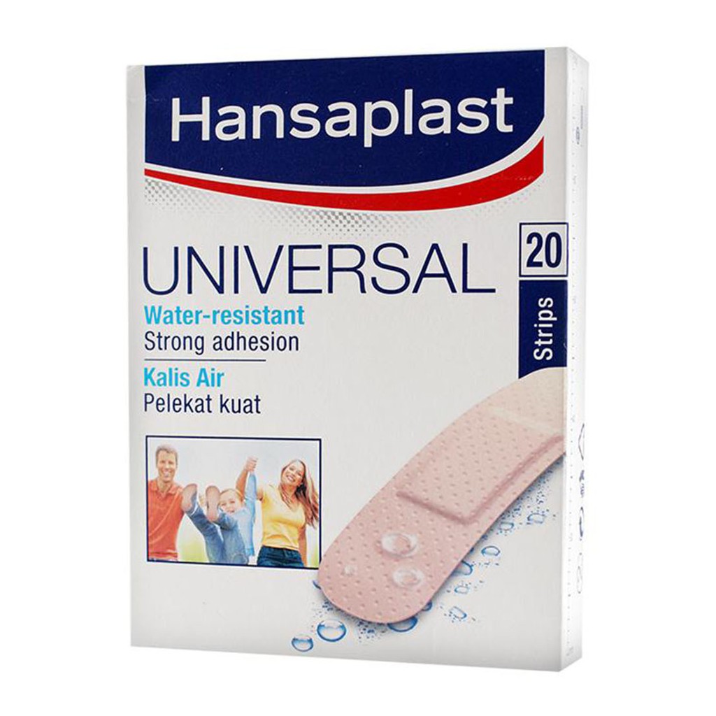 HANSAPLAST UNIVERSAL WATER RESISTANT PLASTER 20S | Shopee Malaysia