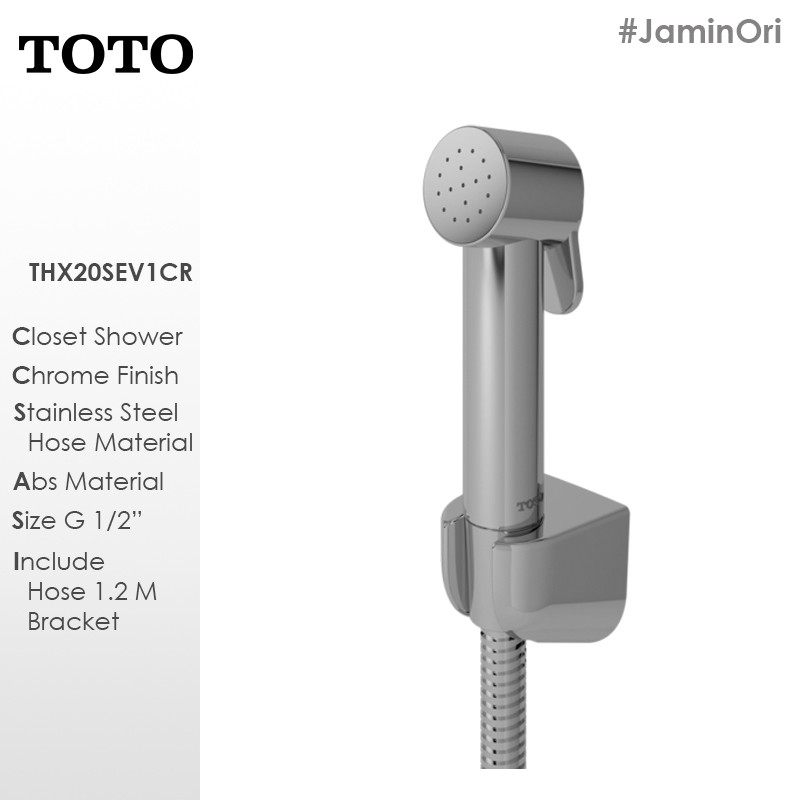 Toto Closet shower Spray - THX20SEV1CR jet shower toilet shower ...