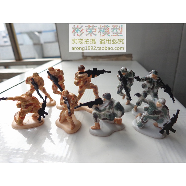 [Micro View Garden] 2025 Bulk Mini Soldier Yellow Blue Two Army Board ...