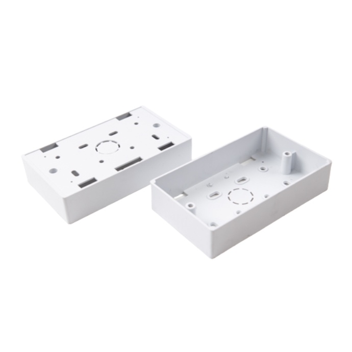 PVC NUT BOX ELECTRIC / ELECTRICAL BASE SURFACE TYPE WHITE | Shopee Malaysia