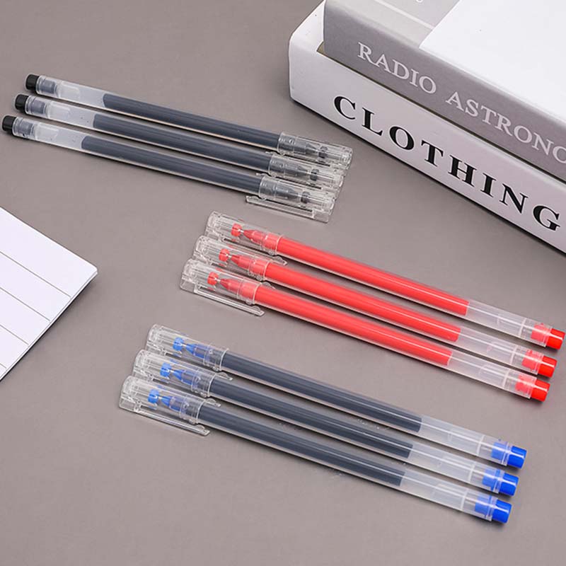 Simple Transparent Gel Pen Student Pen Study Gift School Supplies ...