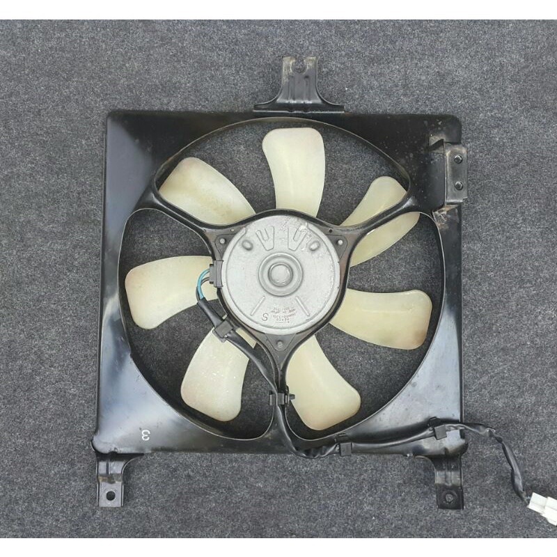 🇯🇵🇯🇵 HIGH SPEED DENSO RADIATOR FAN WITH MOTOR 7 BLADE WIRA PERODUA ...