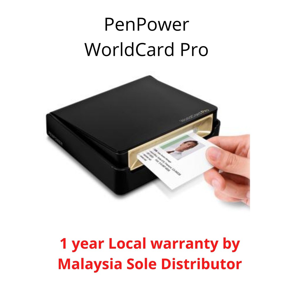 PenPower WorldCard Pro Business Card Scanner (Win/Mac) - Customers ...