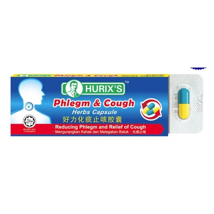 HURIX'S PHLEGM AND COUGH HERBS CAPSULE (6'S) | Shopee Malaysia