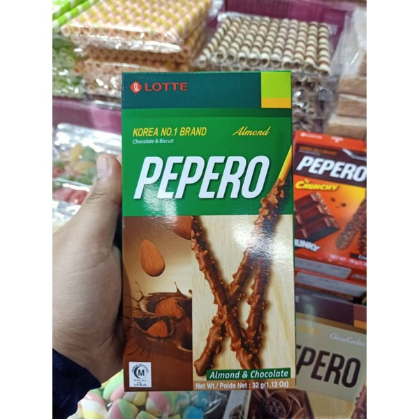 Lotte Pepero kotak besar BIG BOX /Stick Biscuit Pack 256g | Shopee Malaysia