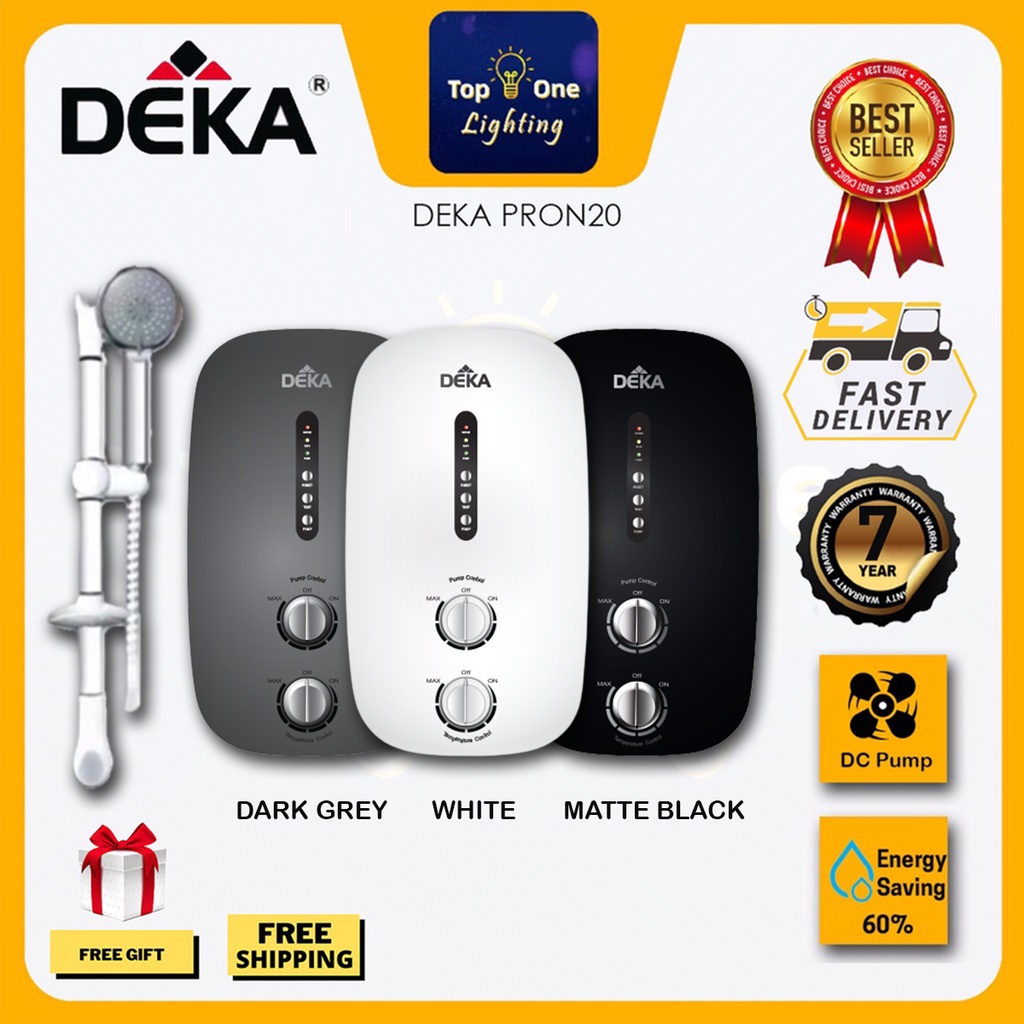 DEKA PRO N20 DC Pump Instant Heat Water Heater with DC Inverter Pump ...