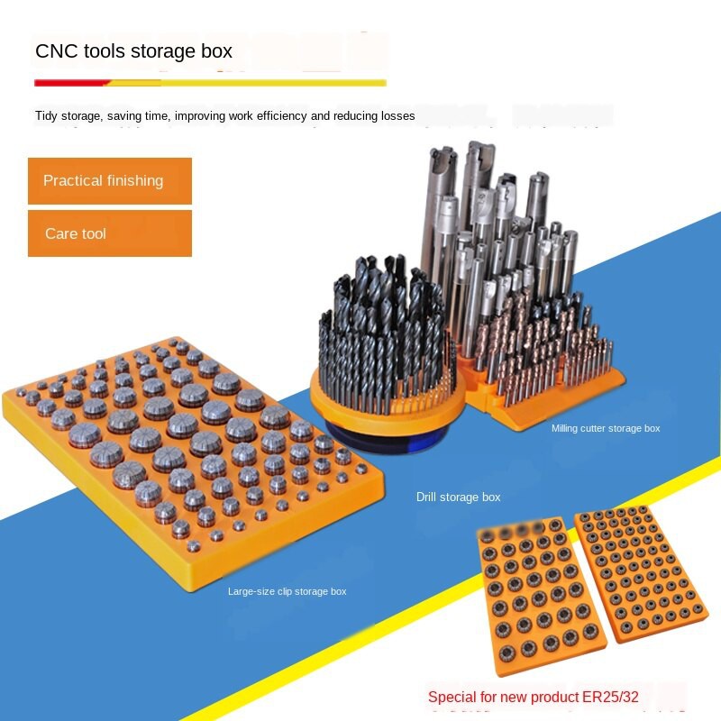 CNC Processing Center Tool dao ju he Cutter Storage Rack Shank Drill ...