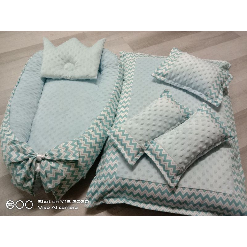 tilam kekabu baby combo set tilam dan baby nest🌟 MURAH MURAH MURAH ...