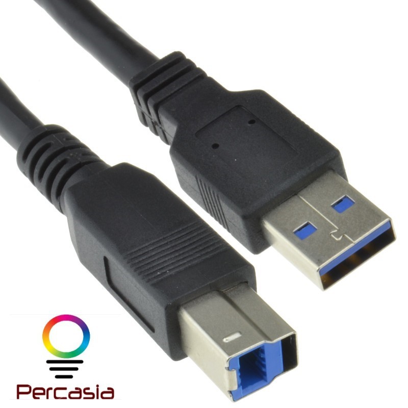 Orignal Dell USB 3.0 SuperSpeed Type A to Type B Upstream Male to Male ...