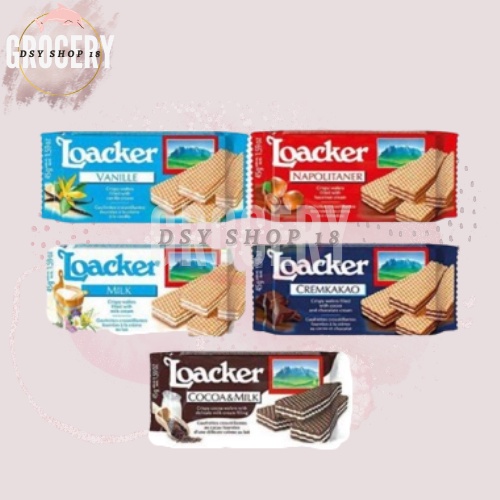 Loacker Classic Waffer 45g [Assorted] | Shopee Malaysia