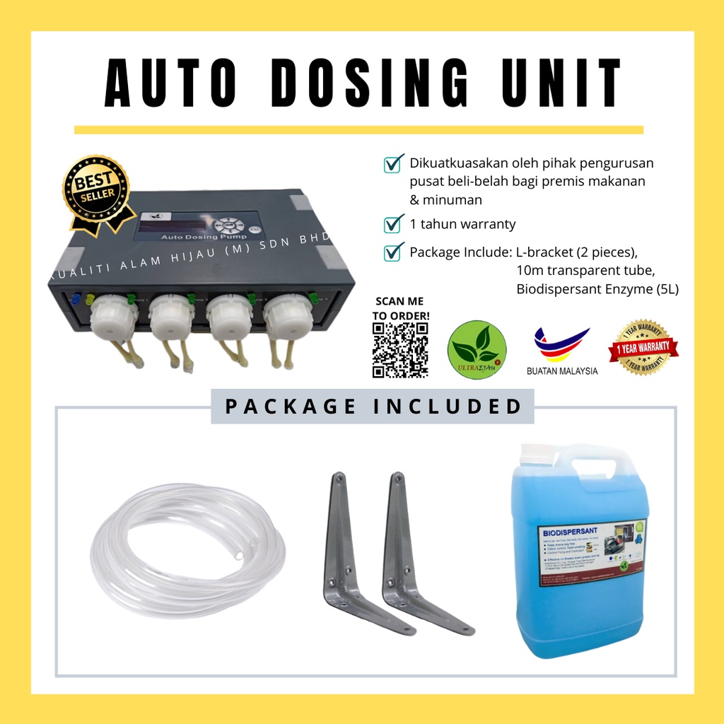 BIO DISPERSANT ENZYME (GREASE TRAP MAINTANANCE) | Shopee Malaysia