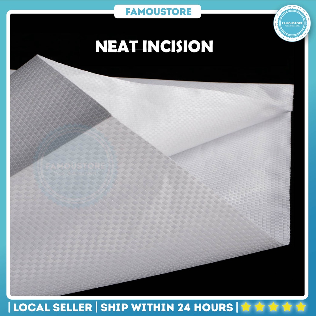 1PC Large PP Woven Guni Bag Sand Courier Storage Plastic Gunny Sack ...