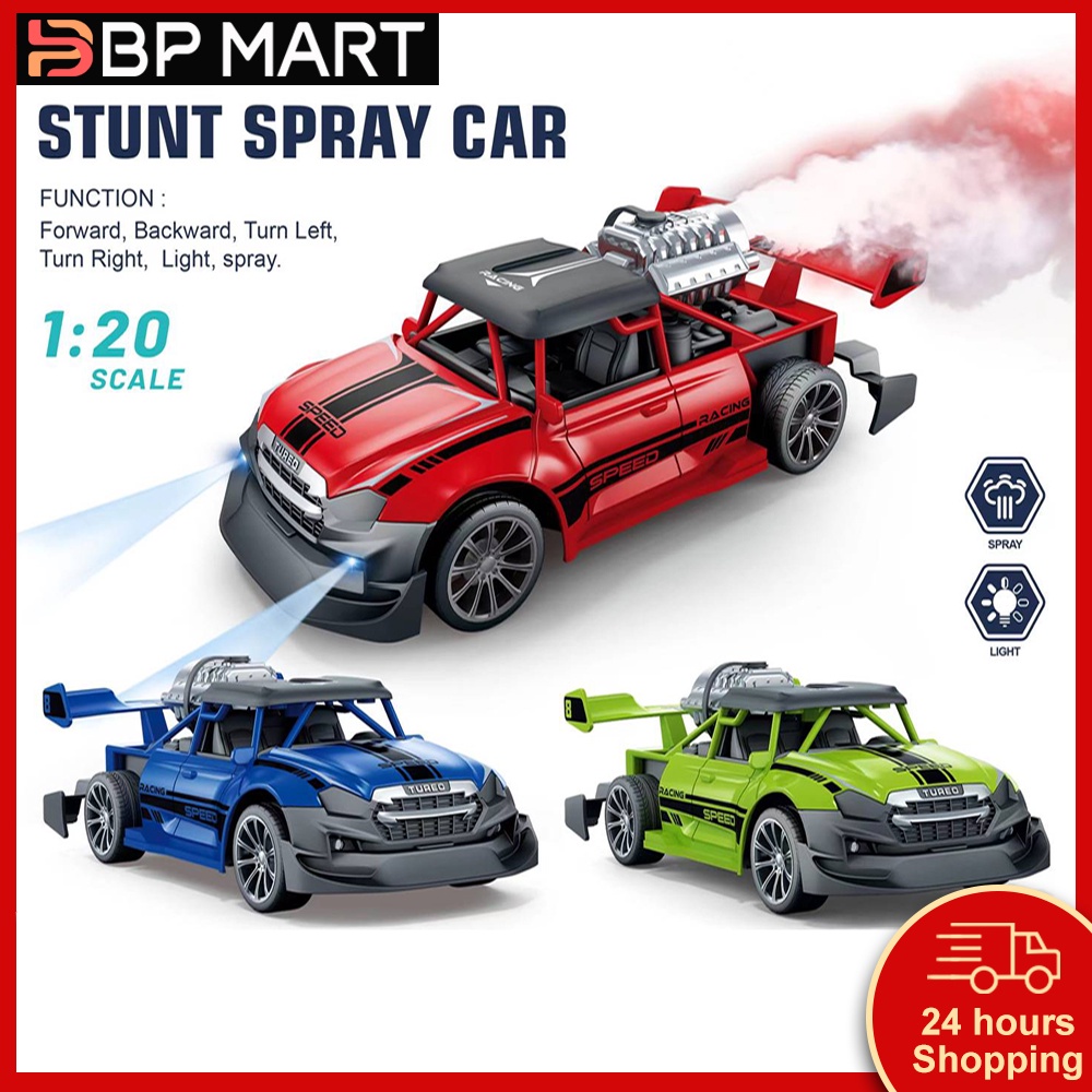 RC Spray Racing Car 1:20 4WD 2.4Ghz High Speed LED LIGHT Remote Control ...