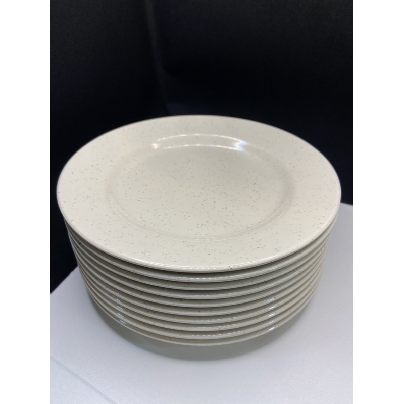 Melamine 7” round rim plate 1207-MS ( 10 units) | Shopee Malaysia