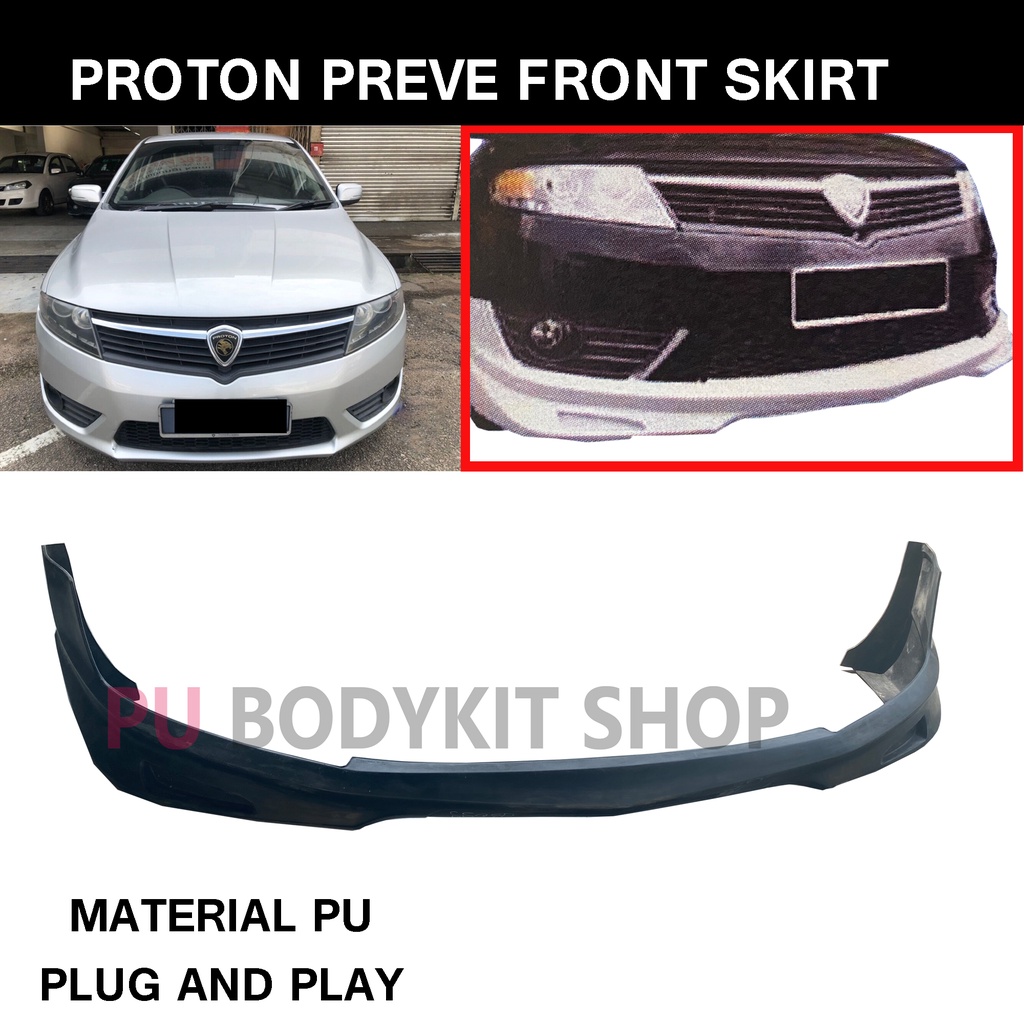 PROTON PREVE FRONT SKIRT PU | Shopee Malaysia