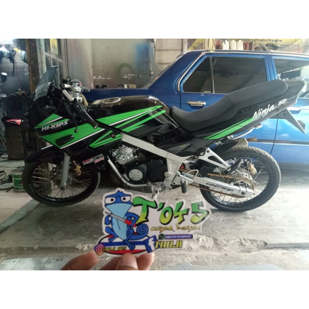 Kawasaki Ninja R Kips Custom Striping Sticker | Shopee Malaysia