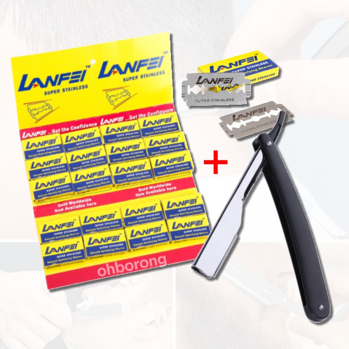 Razor Pemegang Mata Pisau Cukur Shaving Razor Frame Blade Holder ...