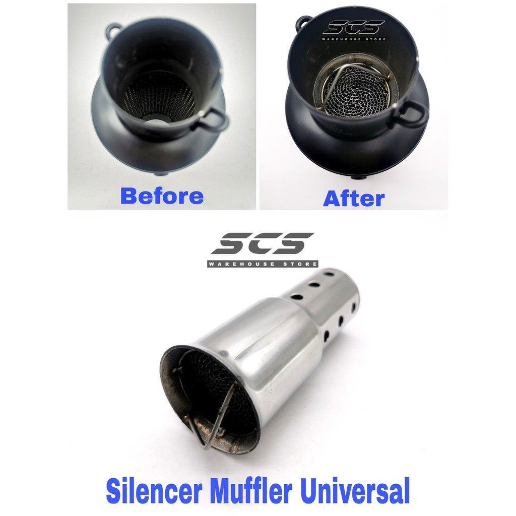 Silencer Muffler Universal 51mm Akra DB Killer PROJECT79 SC Exhaust ...