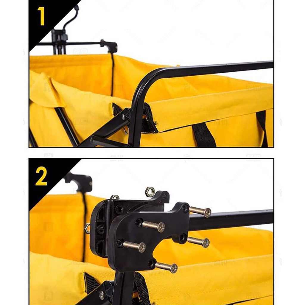 Ready Stock🔥Outdoor wagonTrolley Cart Tent Wagon trolley Cart Sun Rain ...