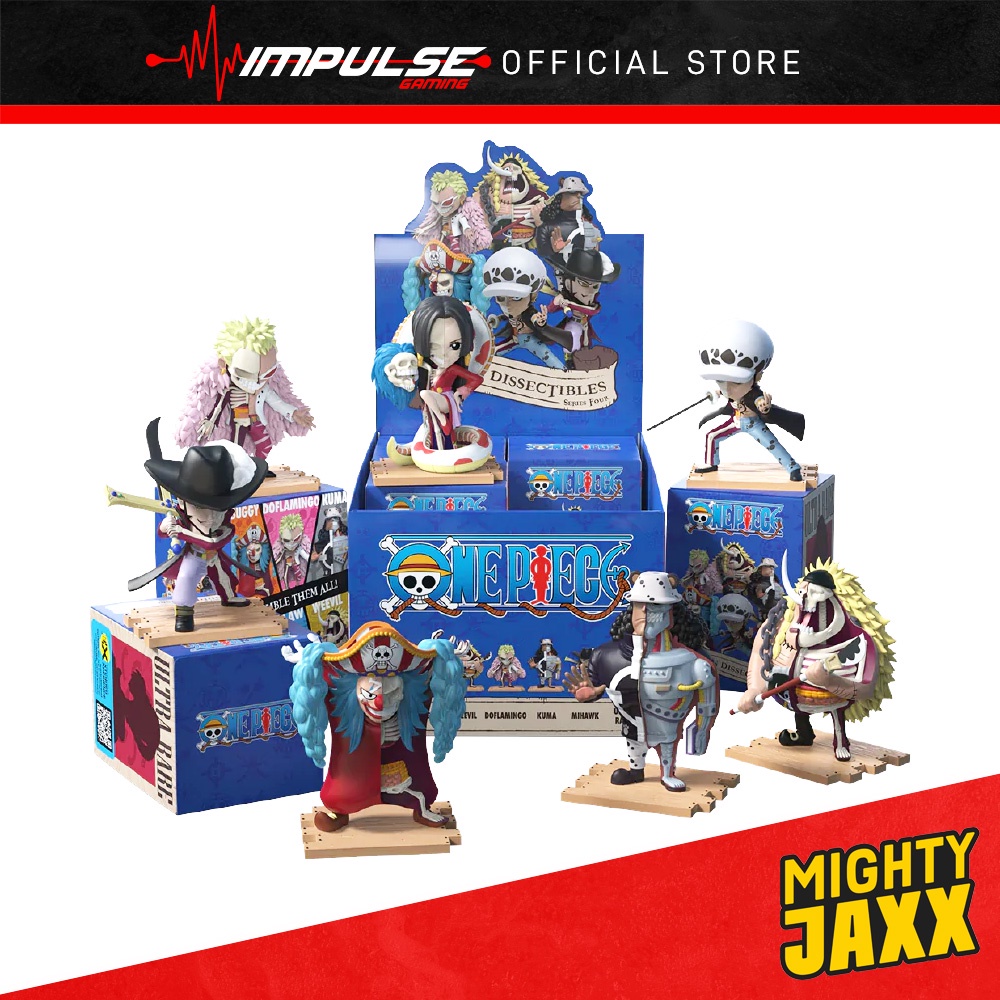 Mighty Jaxx Freenys Hidden Dissectibles One Piece Series 4 Warlord