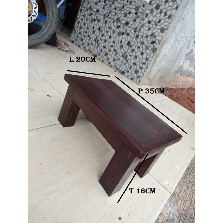 KAYU Mini Dutch Teak Wood Table mini aquarium Table mini Multipurpose ...