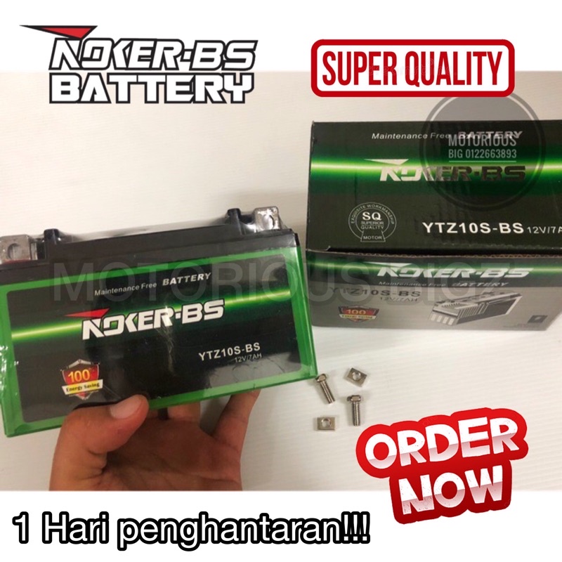 Battery Bateri YTZ10S BS KTM DUKE 690 YAMAHA TRACER R6 R1 Virago TMAX R1 MT MT07 MT09 HONDA ...