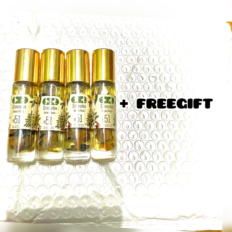 ORIGINAL 🔥Erawadee oil no51 natural inhaler 8мℓ (herb plant) (minyak ...