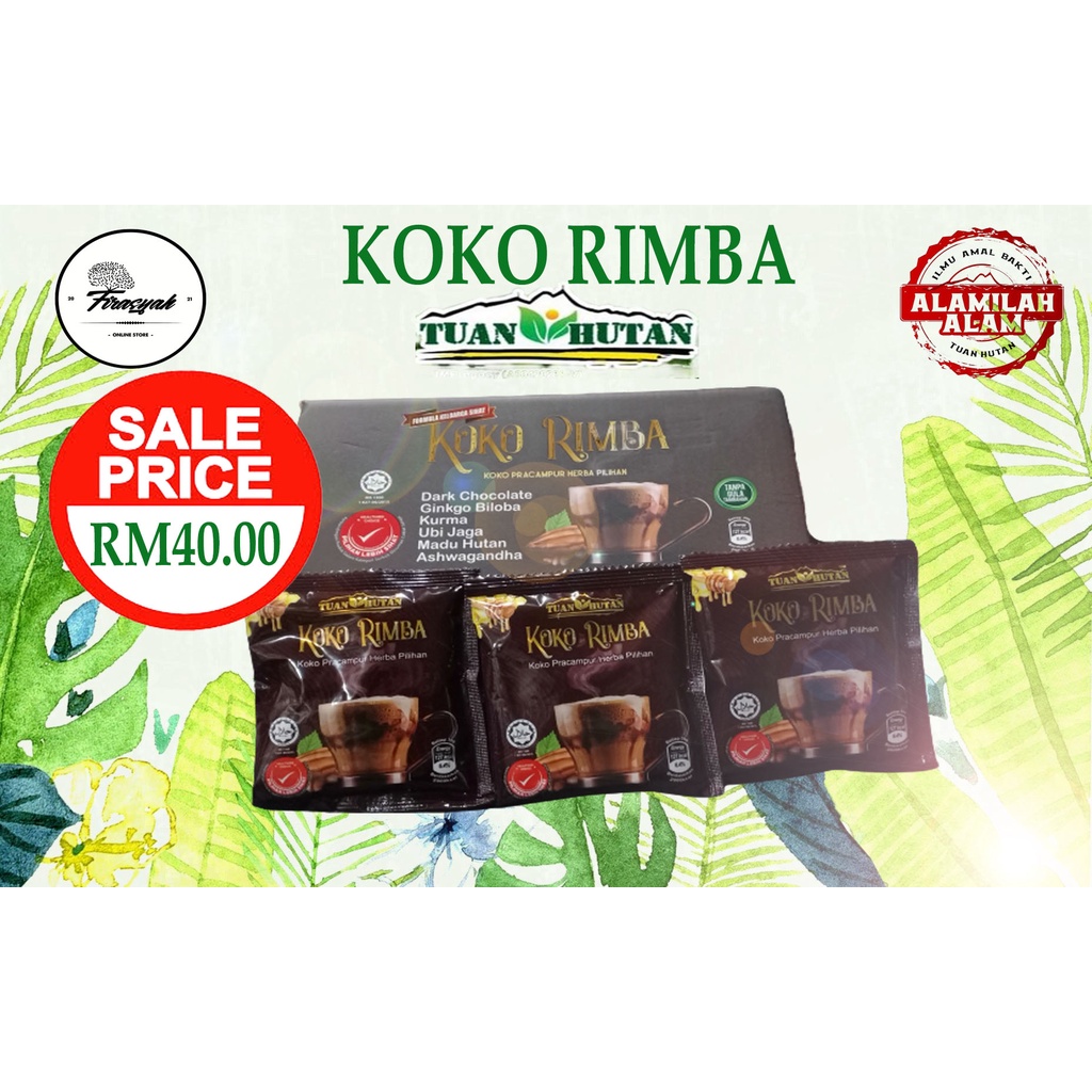🔥[NEW ARRIVAL]🔥 KOKO RIMBA TUAN HUTAN READY STOCK🔥🔥🔥 + FREE GIFT 🎁🎁 | Shopee Malaysia