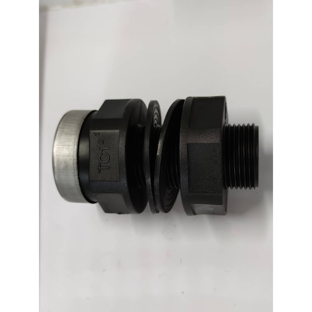 HDPE POLY TANK CONNECTOR WATER POLY TANKI TC 1/2" 3/4" 1" 1-1/4" 1-1/2 ...