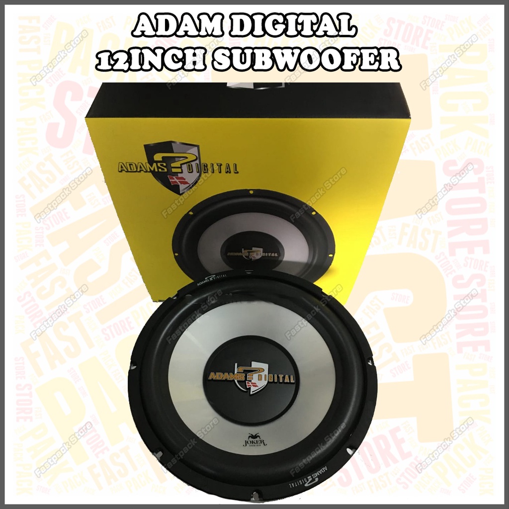 Adams Digital Joker Series 6.5inch 2-Way Coaxial 250watts Mid Bass ...