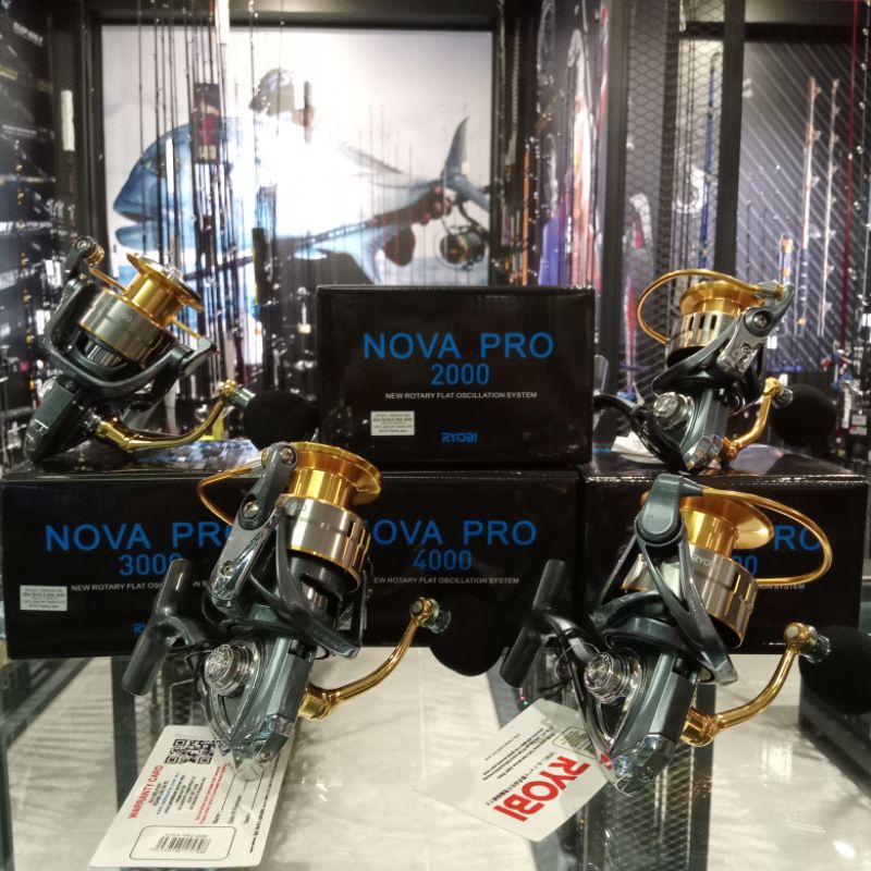 RYOBI NOVA PRO SPINNING REEL | Shopee Malaysia