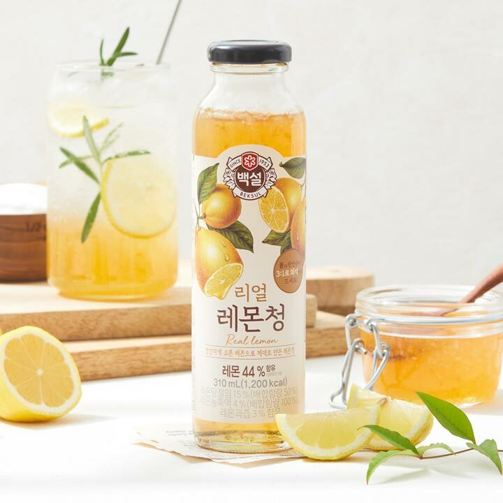 [CJ Beksul] Preserved Real Lemon, Ginger, Plum, Omija Extract 310ml ...