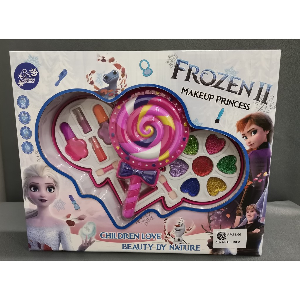 FROZEN 2 MAKE UP PRINCESS ELSA - COSMETICS FOR PRINCESS [LET IT GO ...