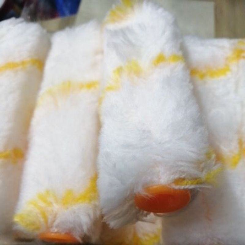 WORKER 4” RADIATOR ROLLER REFILL-YELLOW/WHITE (WK-RR54319) 1pcs ...