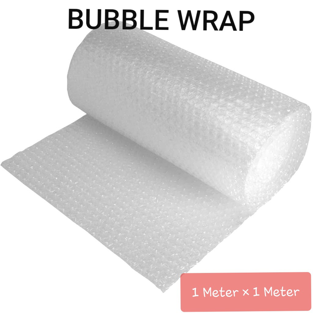 Single Layer High Quality Bubble Wrap 气泡纸 (1meter x 1 meter) | Shopee Malaysia