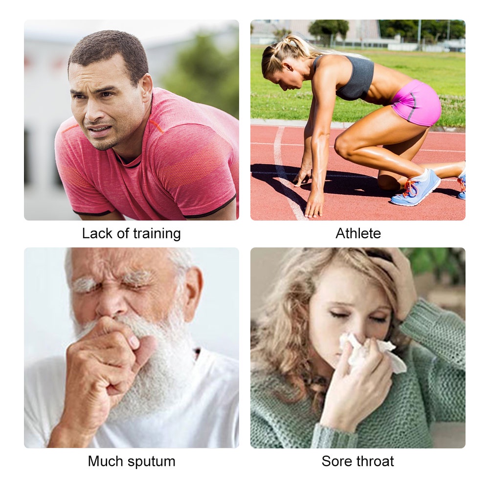 Portable Expectorator Breathing Trainer Exercise Lung Capacity ...