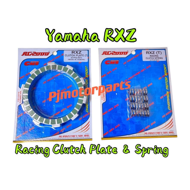 RXZ Mili RXZ Catalyzer (Original CMS & Oshaka) Racing Clutch Plate Klac ...