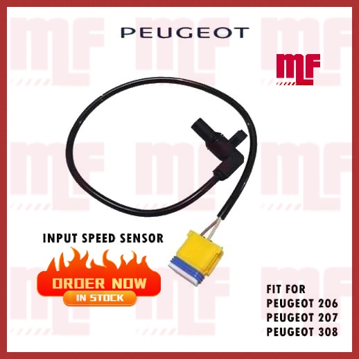PEUGEOT 206 207 308 TRANSMISSION SPEED INPUT SENSOR (252929) | Shopee ...