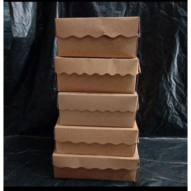 Dos Cake Box Chocolate Lace Kraft R8 | Shopee Malaysia